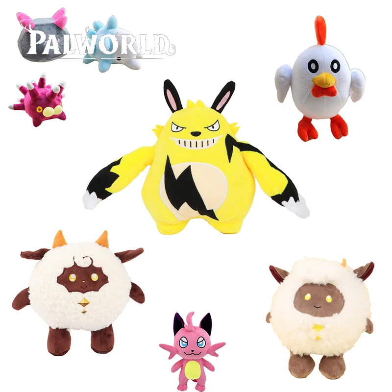 Kawaii-Palworld-Stuffed-Plush-Toys-Cute-Grizzbolt-2024-New-Game-Anime ...