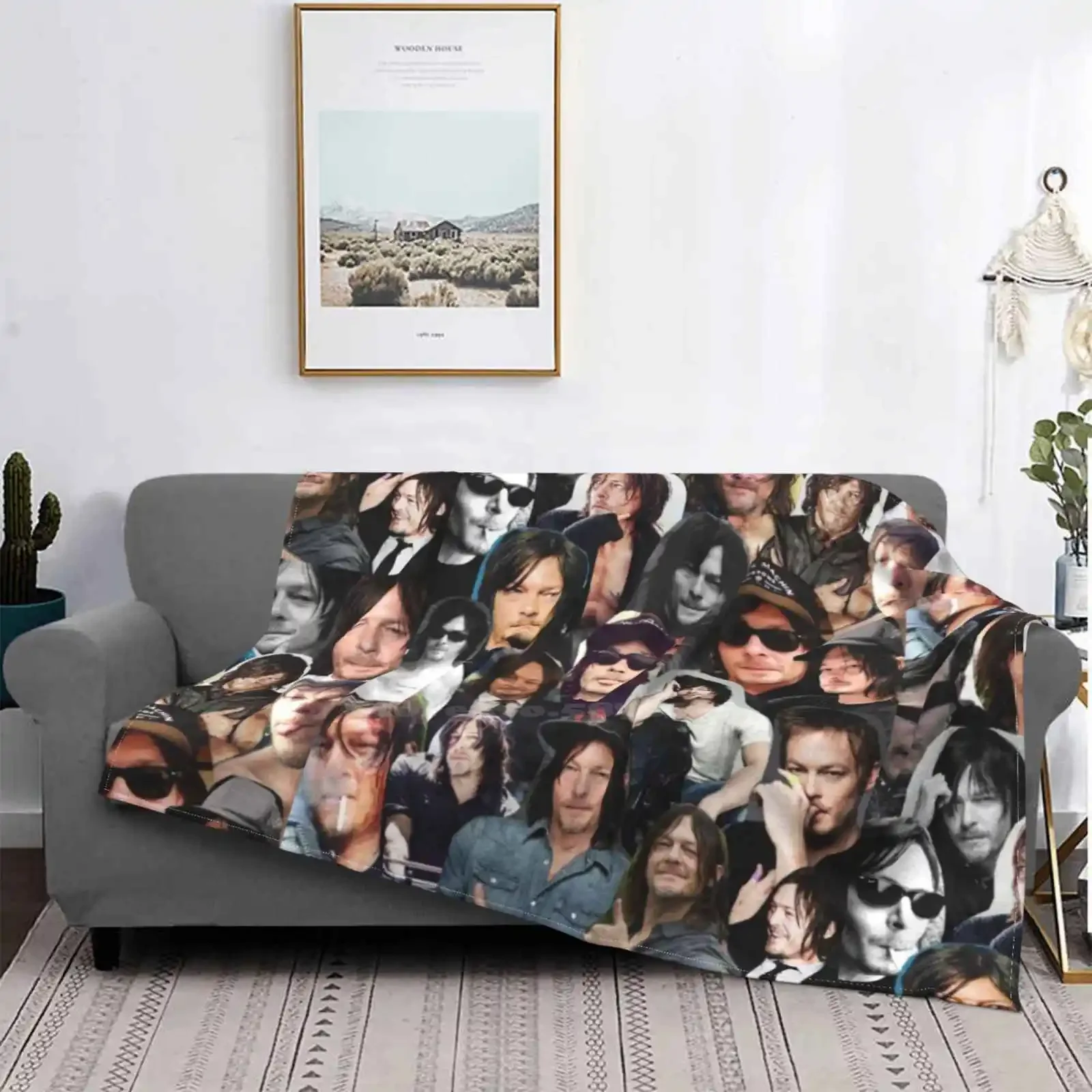 Norman-Reedus-fino-cobertor-flanela-macia-TV-Show-Tumblr-TV-Show-Design ...