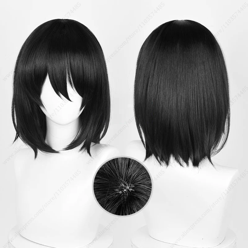 Fyodor-Dostoyevsky-Cosplay-Wig-Fyodor-D-35cm-Black-Short-Wigs-Heat ...