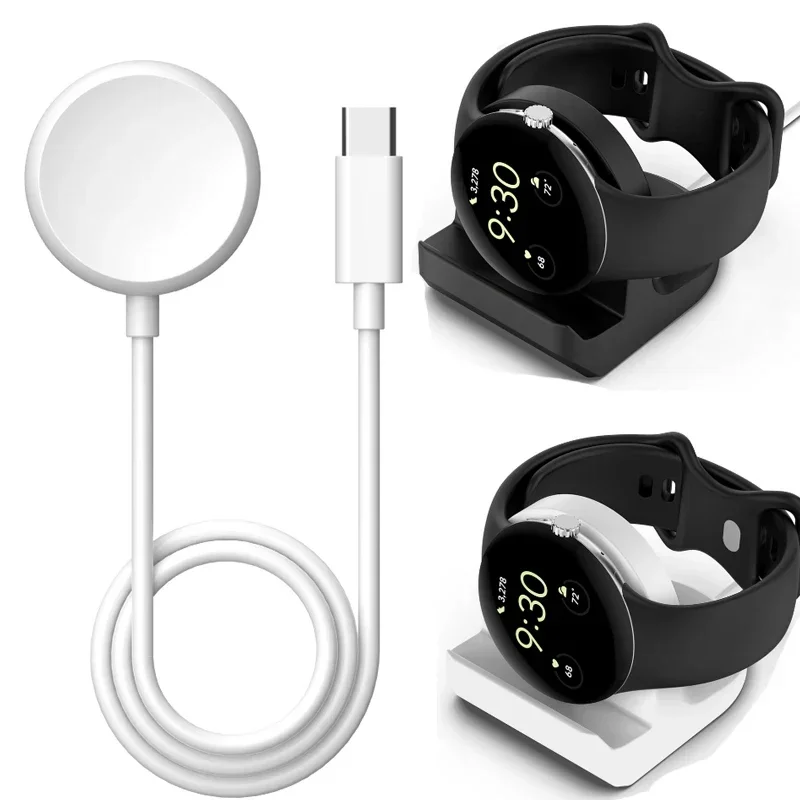 Type C Dock Charger Adapter for Google Pixel Watch Smart Watch Magnetic ...