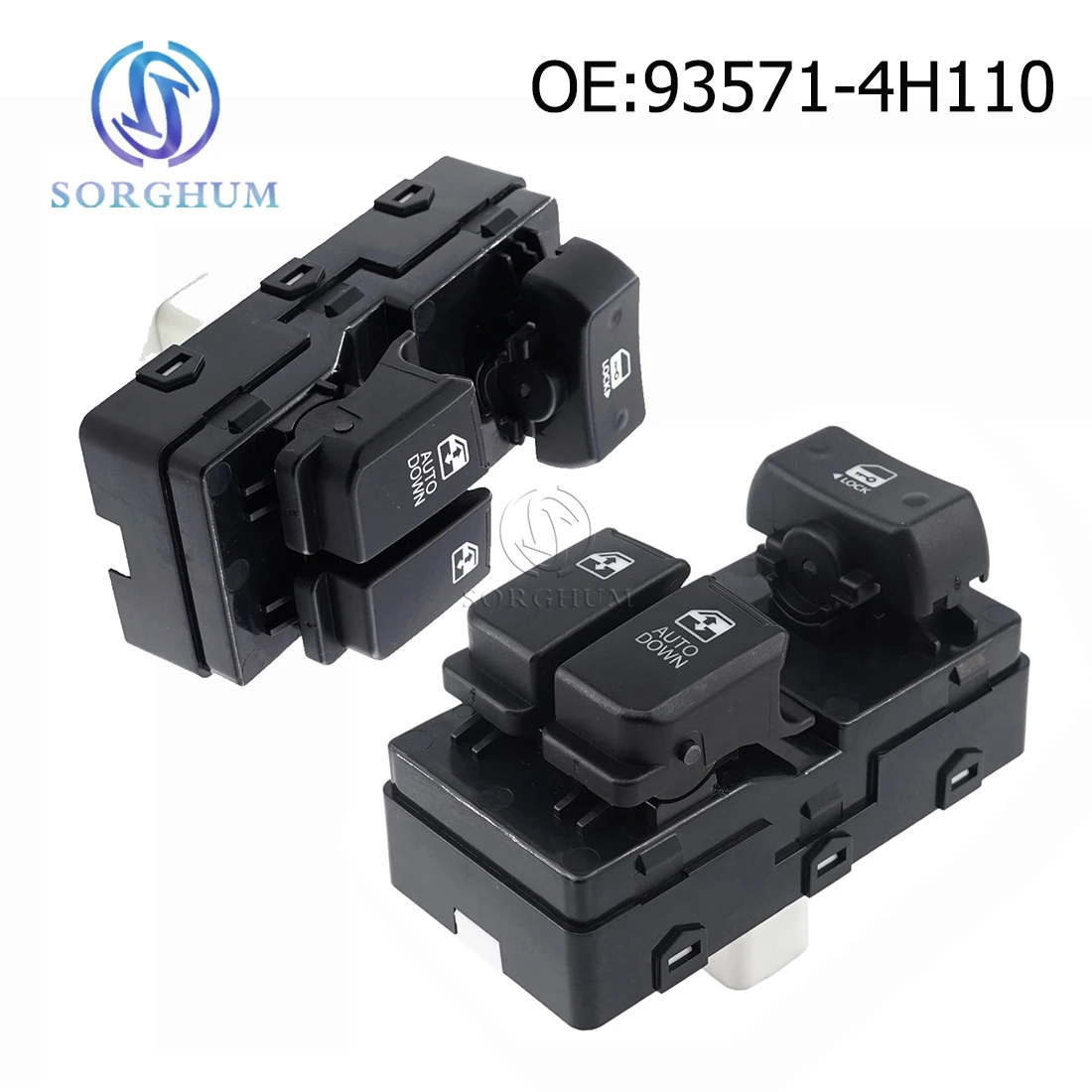 Sorghum Led/rhd Car Master Power Window Control Switch 93571-4h110 ...