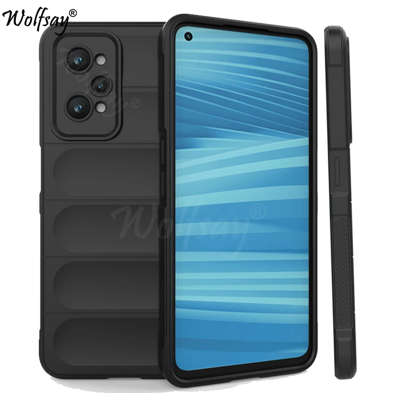 Shockproof Phone Case For Realme GT Neo 2 Case Anti Slip Silicone Full ...