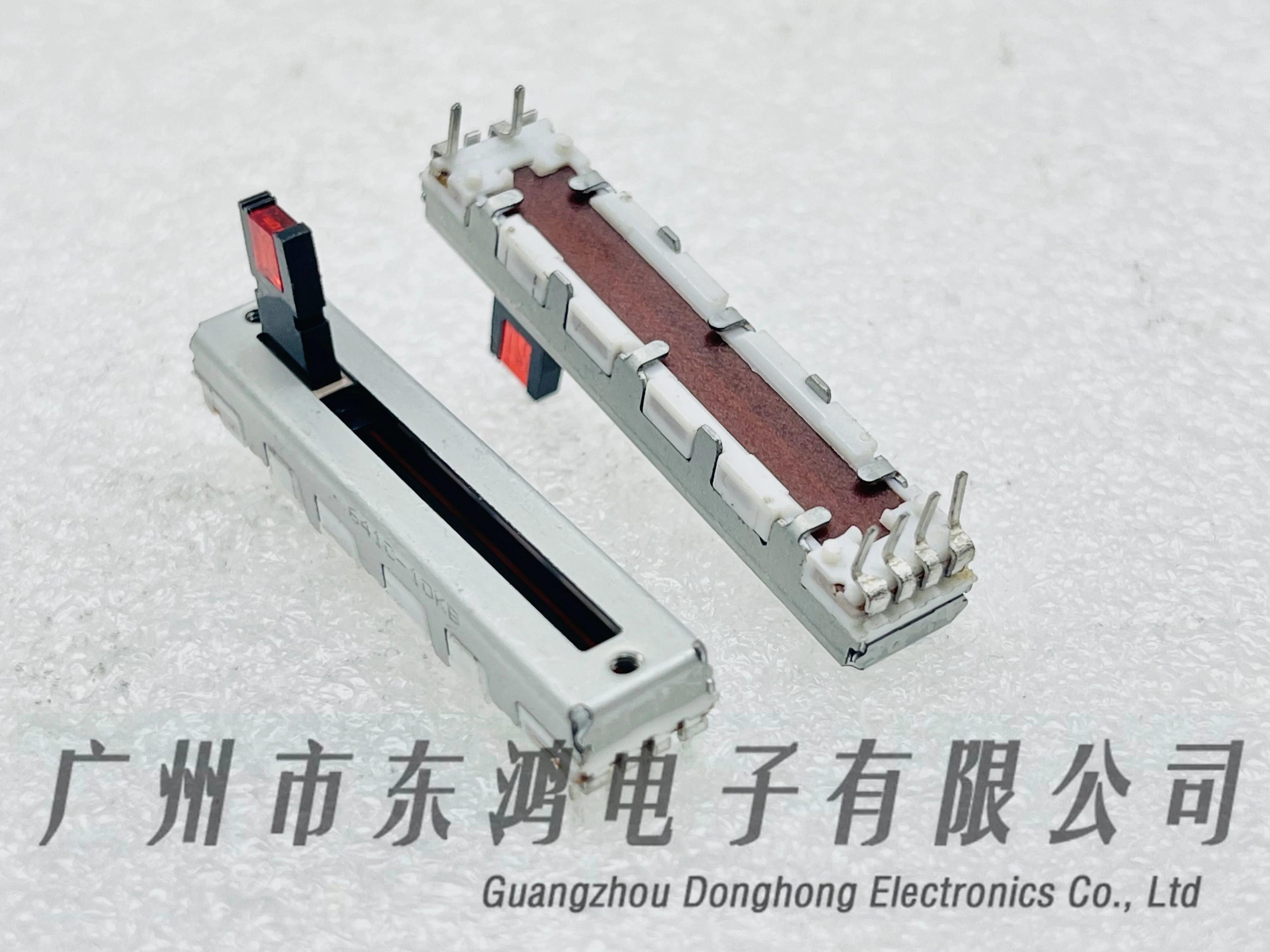 1PCS ALPS RS3011 Single tandem Direct Slip Potentiometer with red LED ...