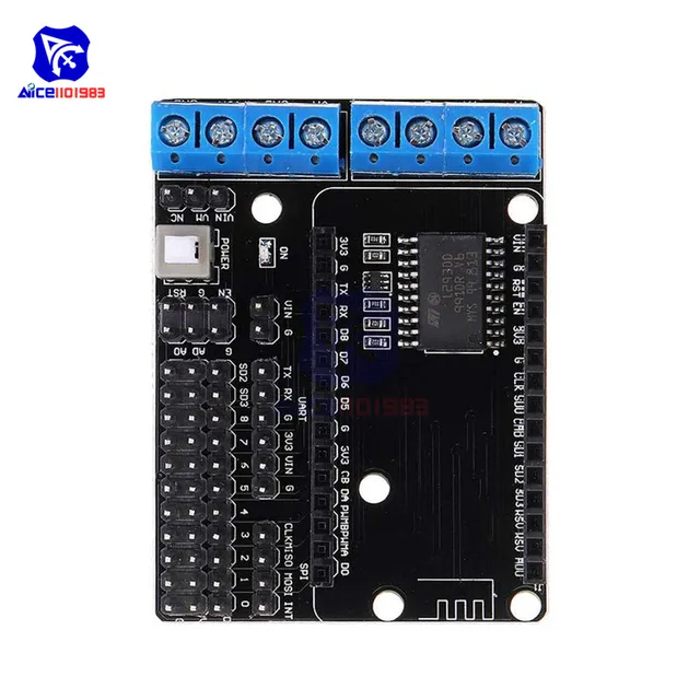 diymore NodeMCU V2 Development Kit L293N Motor Driver Shield ESP12E ...