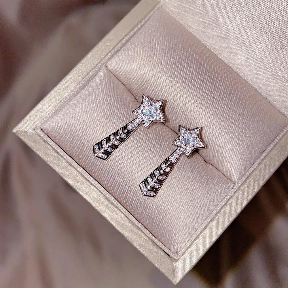 SUYU-Sparkling-Star-Gem-Ring-Designer-Multi-faceted-Meteor-Zircon-Full ...
