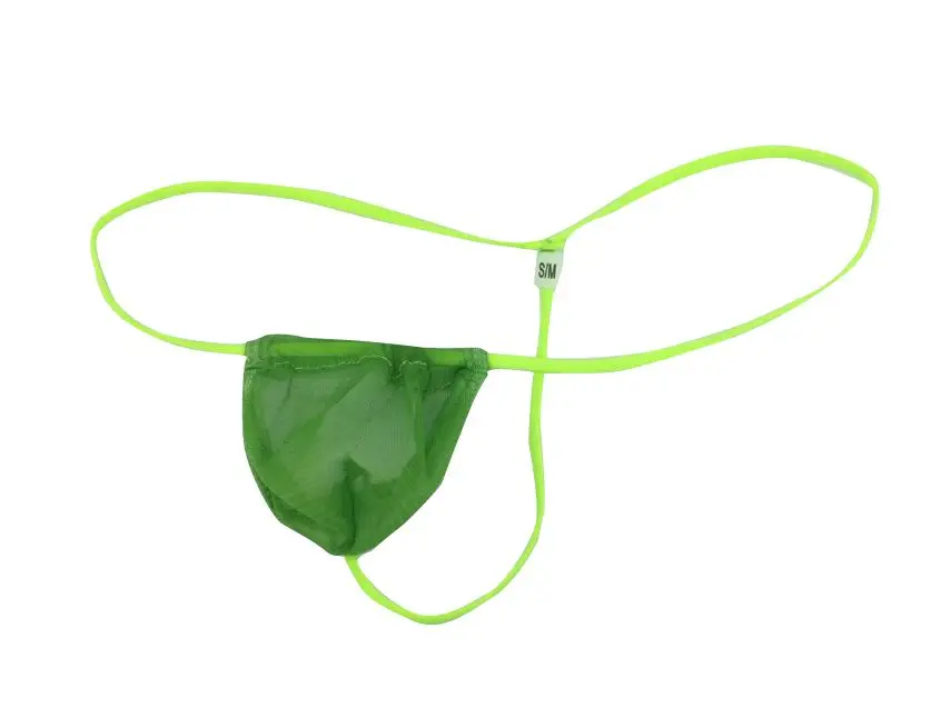 Sexy Lingerie men's underwear Thong G-Strings transparent breathable ...