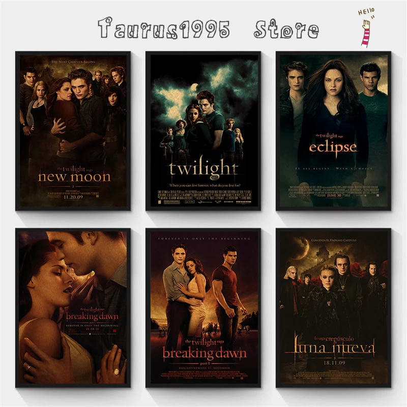 Twilight-Movie-Posters-Retro-Kraft-Paper-Print-Poster-Vintage-Room-Home ...