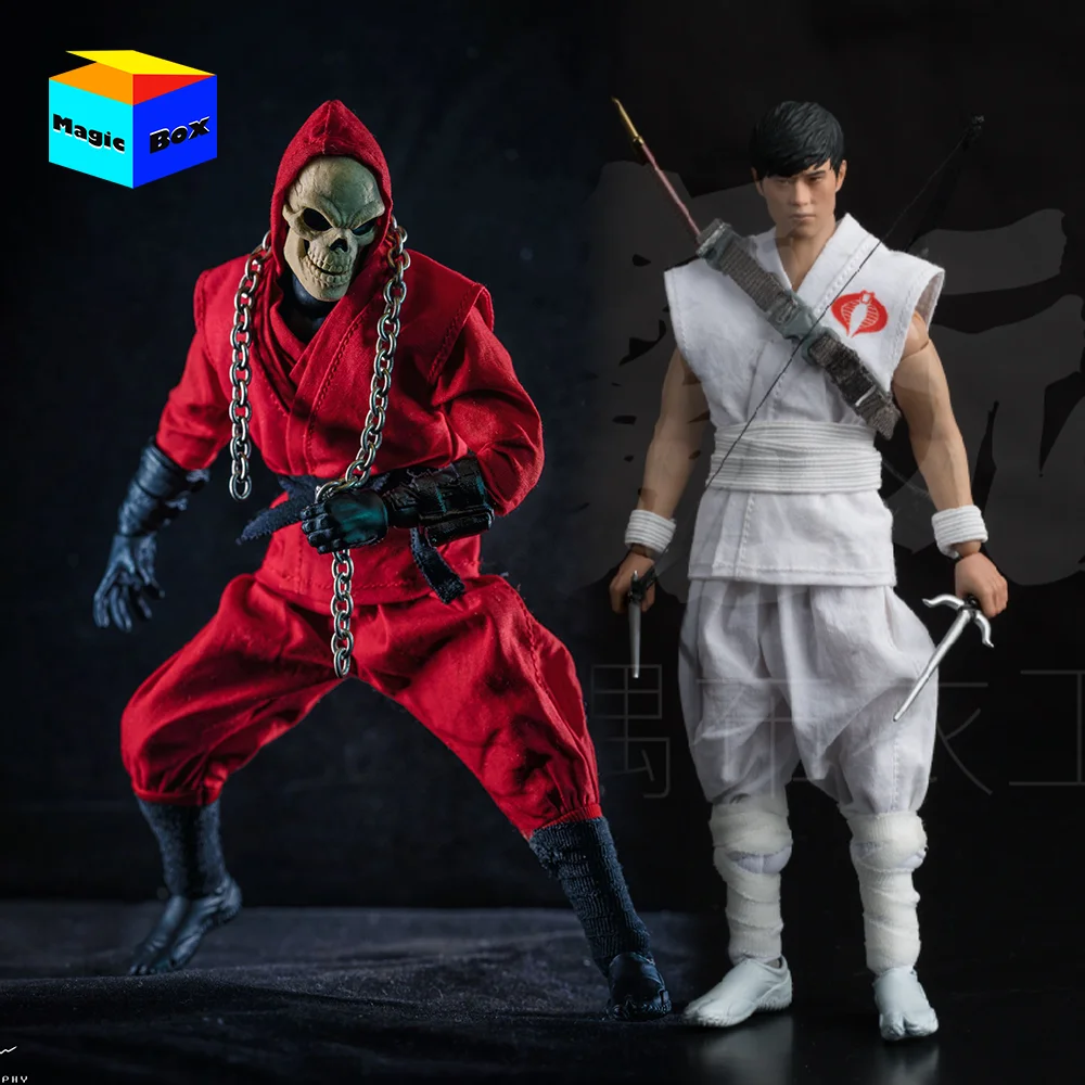 1-12-Scale-Male-Soldier-Ninja-Hooded-Samurai-Uniform-Clothing-Costume ...