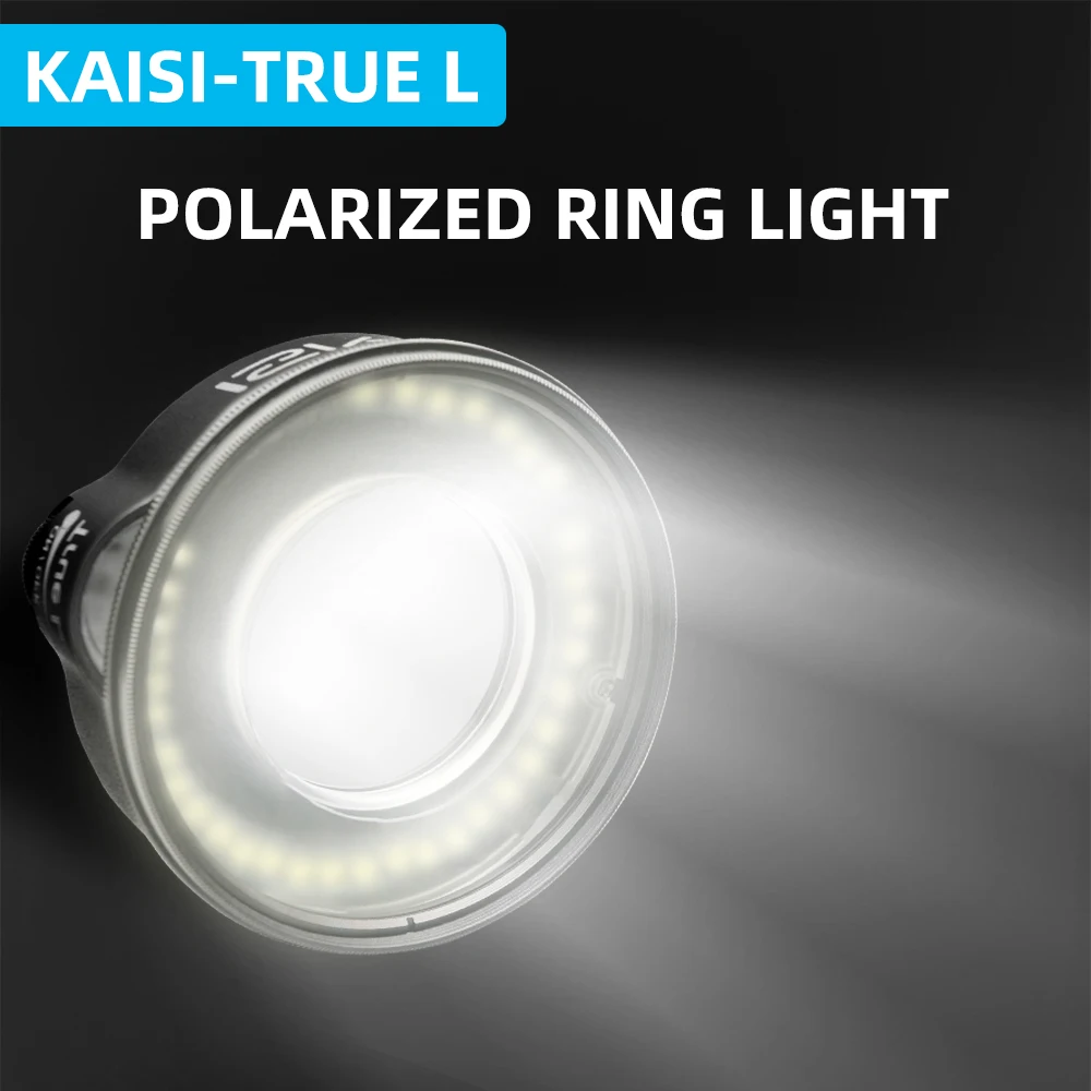 KAISI-TRUE-L-Ring-Light-Double-layer-Polarizer-Debug-40-LED-Light ...