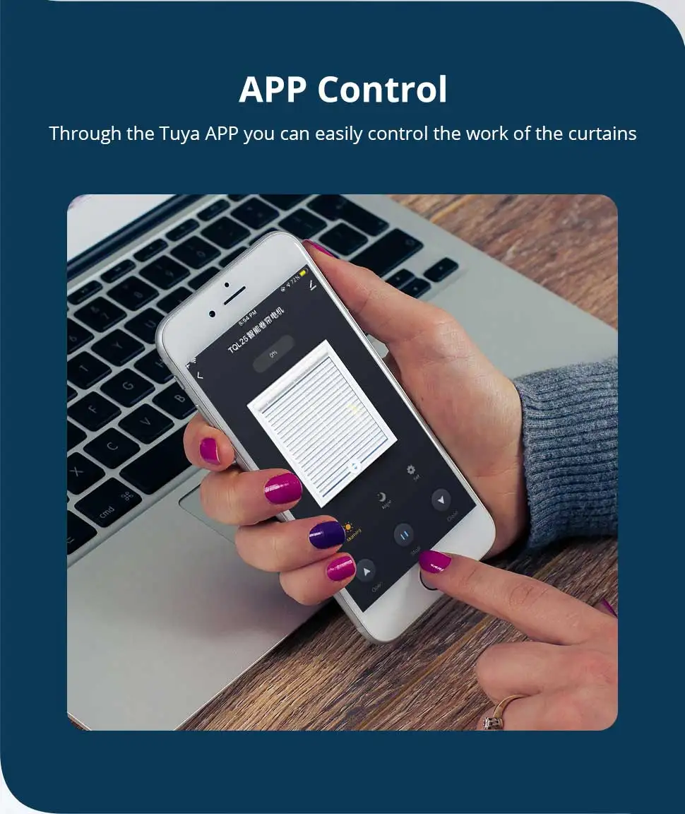 Zemismart Tuya Zigbee Smart Electric Roller Shade Motor Rechargeable ...