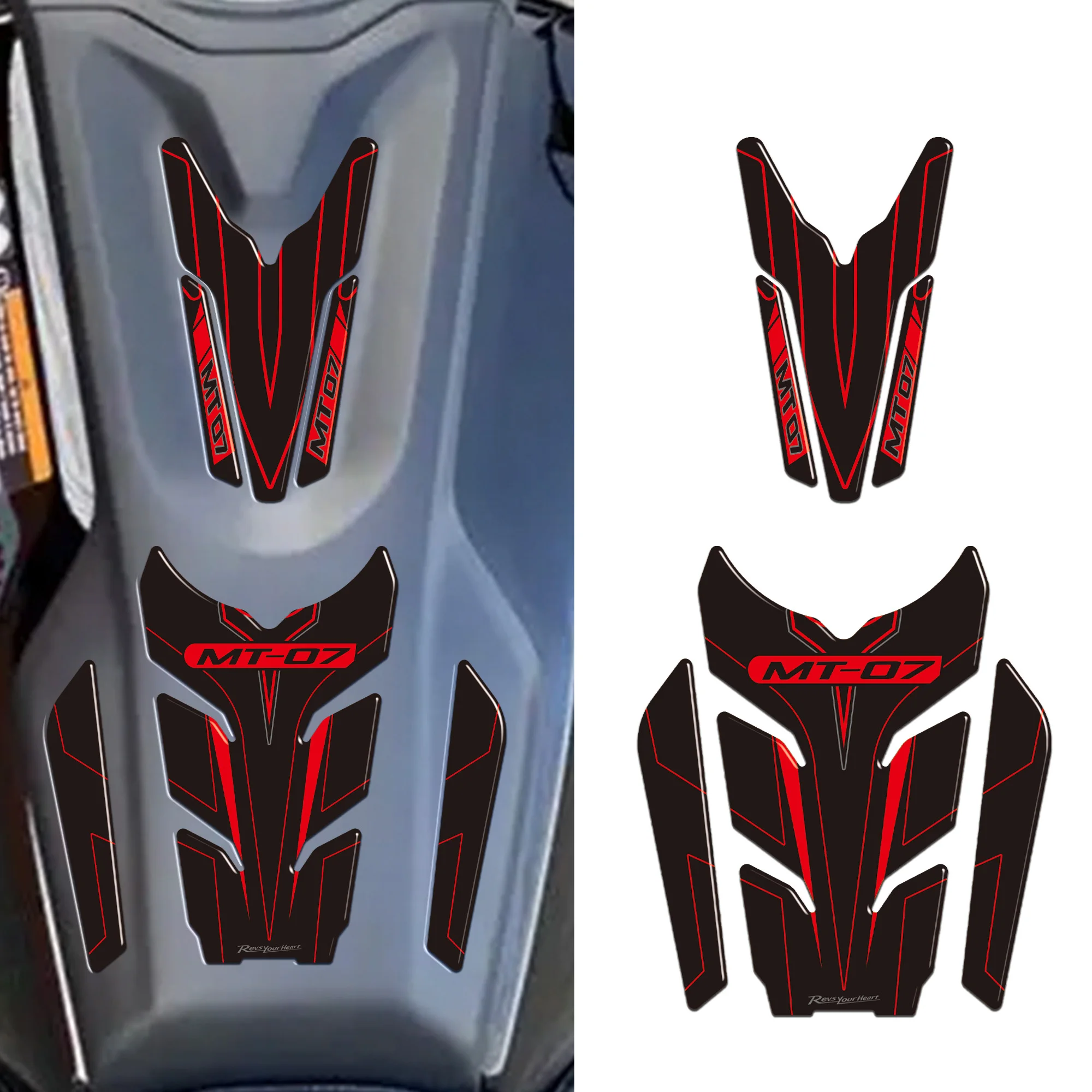 MT07 MT 07 SP Fit Yamaha Motorcycle Stickers adhesive decals Wind ...