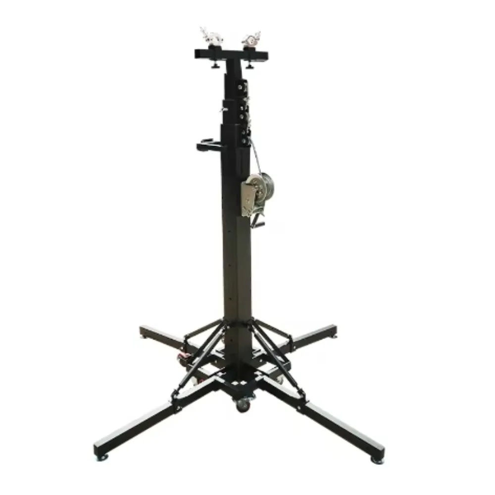 6M Height Aluminum Stage Mobile Telescopic Truss Lift Stand Sound ...