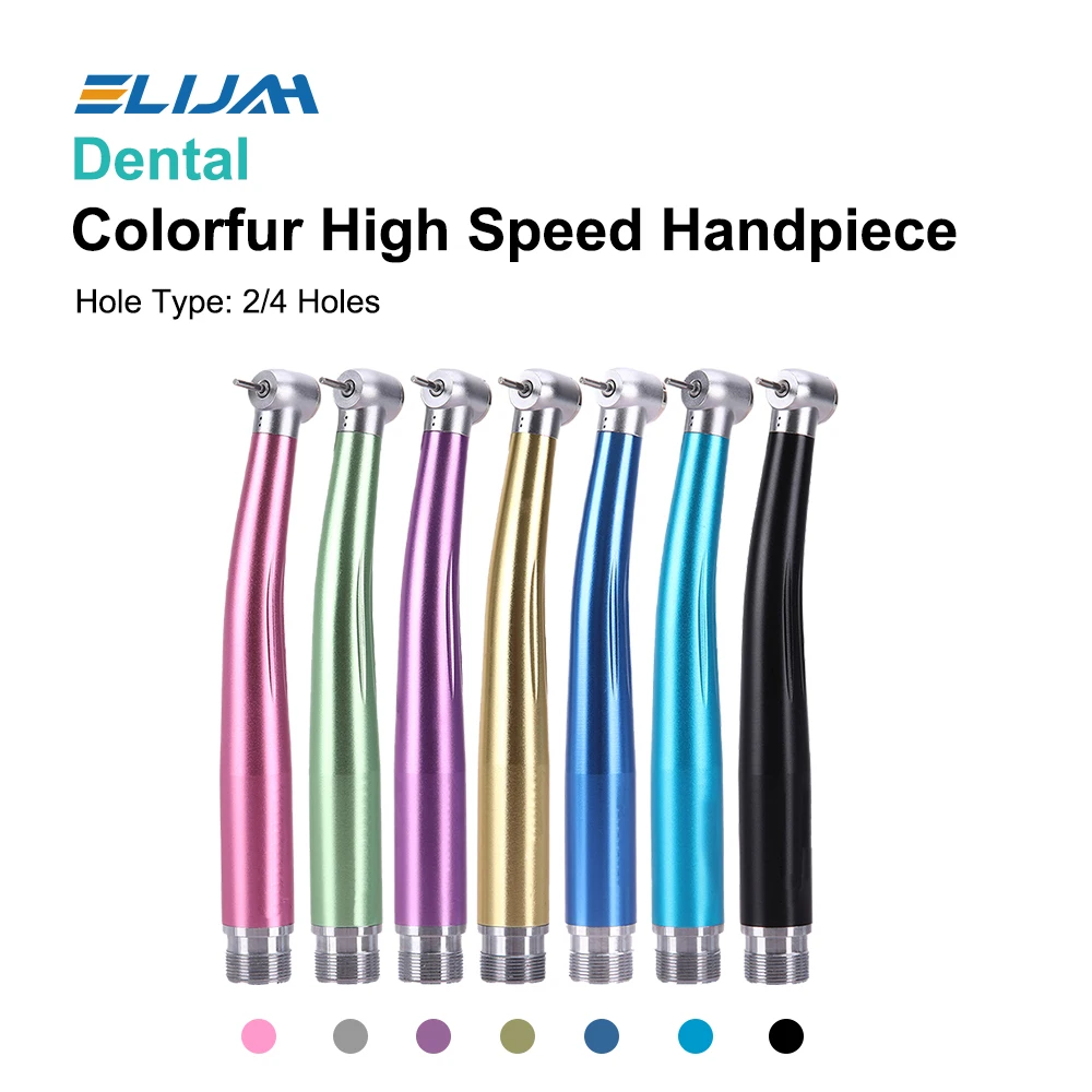 2-4Holes-Colorful-Dental-High-Speed-Handpiece-Air-Turbine-Standard-Head ...