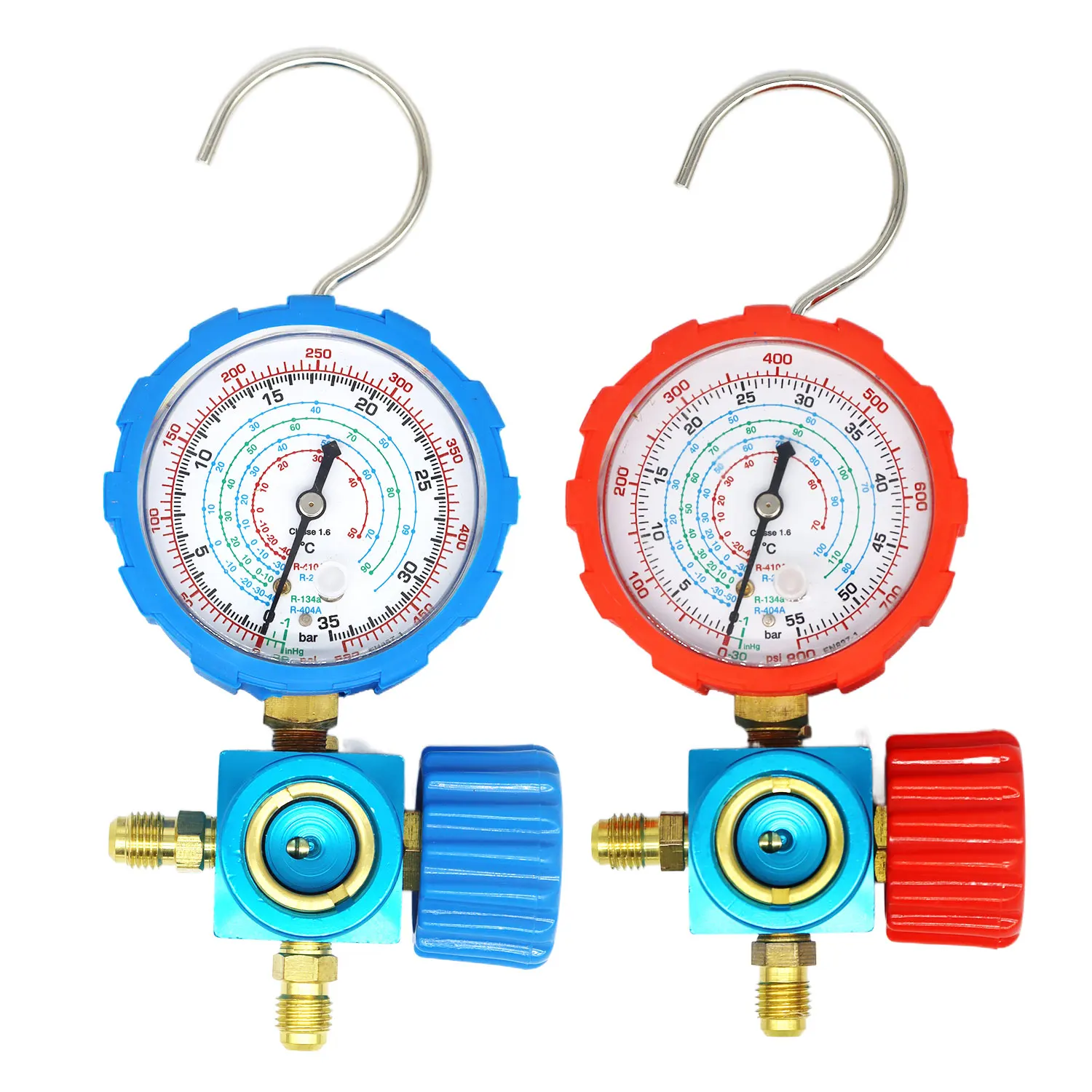 Air-Condition-Gauge-Set-For-R410A-R22-R134a-R404A-Refrigerants-Manifold ...