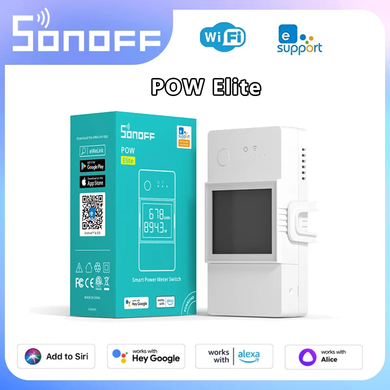 SONOFF-medidor-de-potencia-POW-Elite-interruptor-inteligente-Wifi ...