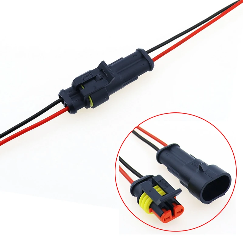 Conector-de-cable-el-ctrico-impermeable-juego-de-enchufes-conectores ...