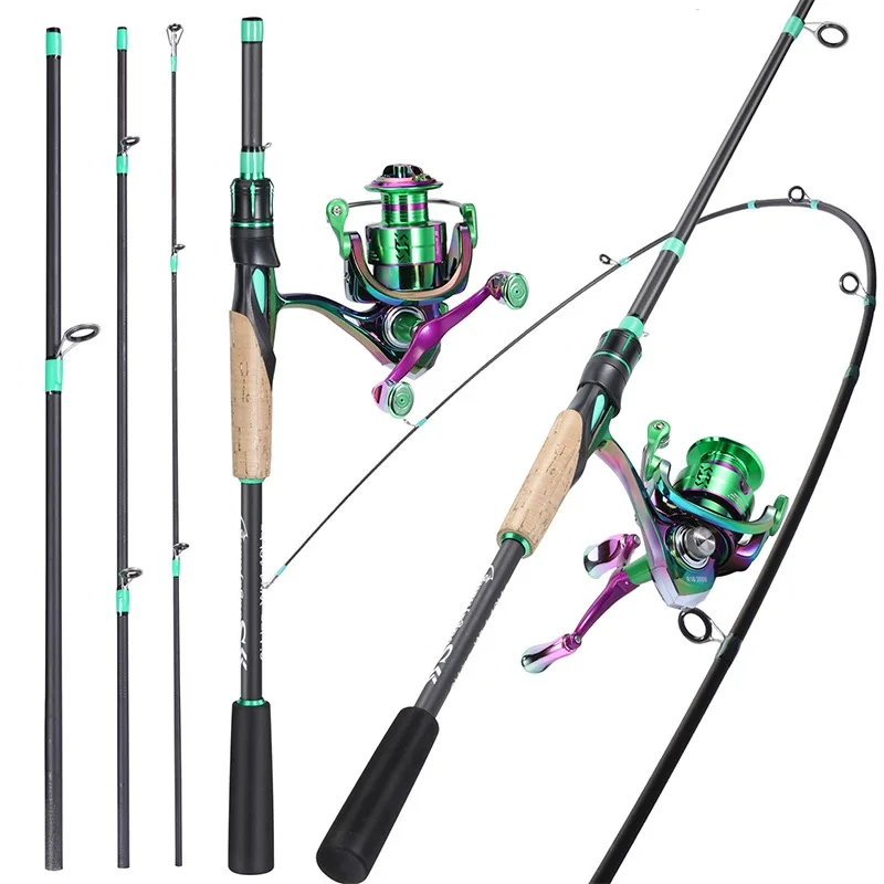Sougayilang-Fishing-Rod-Reel-Combo-1-8-2-1m-Carbon-Fiber-Rod-and-1000 ...