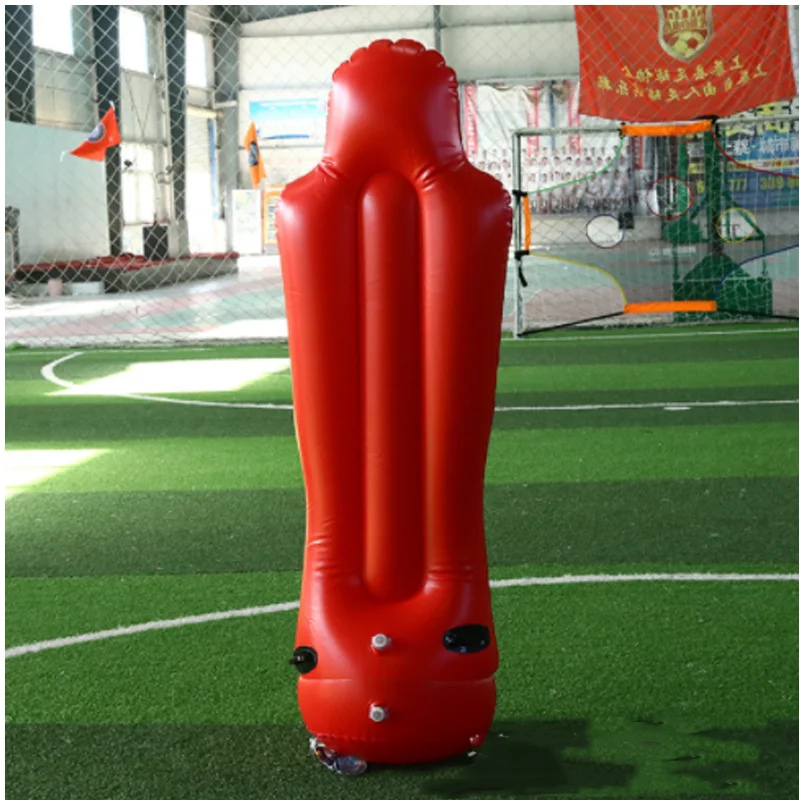 Fútbol inflable de pared humana portátil, 180cm, muñeco de entrenamiento, agilidad de fútbol ...