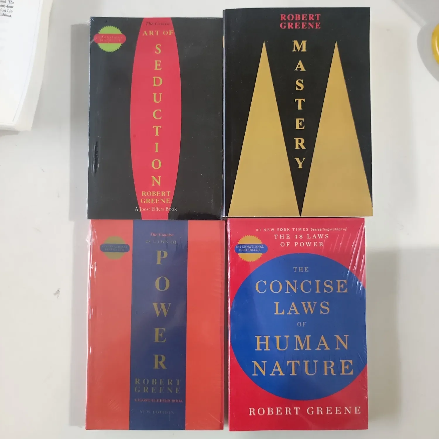 4-Books-Set-By-Robert-Greene-The-Concise-48-Laws-Of-Power-The-Concise ...