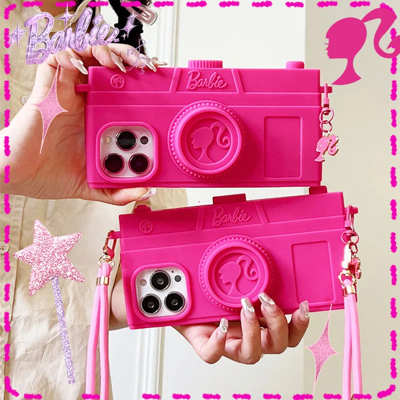Barbie-Mobile-Phone-Case-Iphone15-14-11-12-13-Pro-Max-Kawaii-Trendy ...