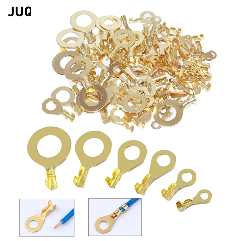 Dj431 Open Barrel Wire Crimp Copper Terminal Connerctor- Non-insulated ...