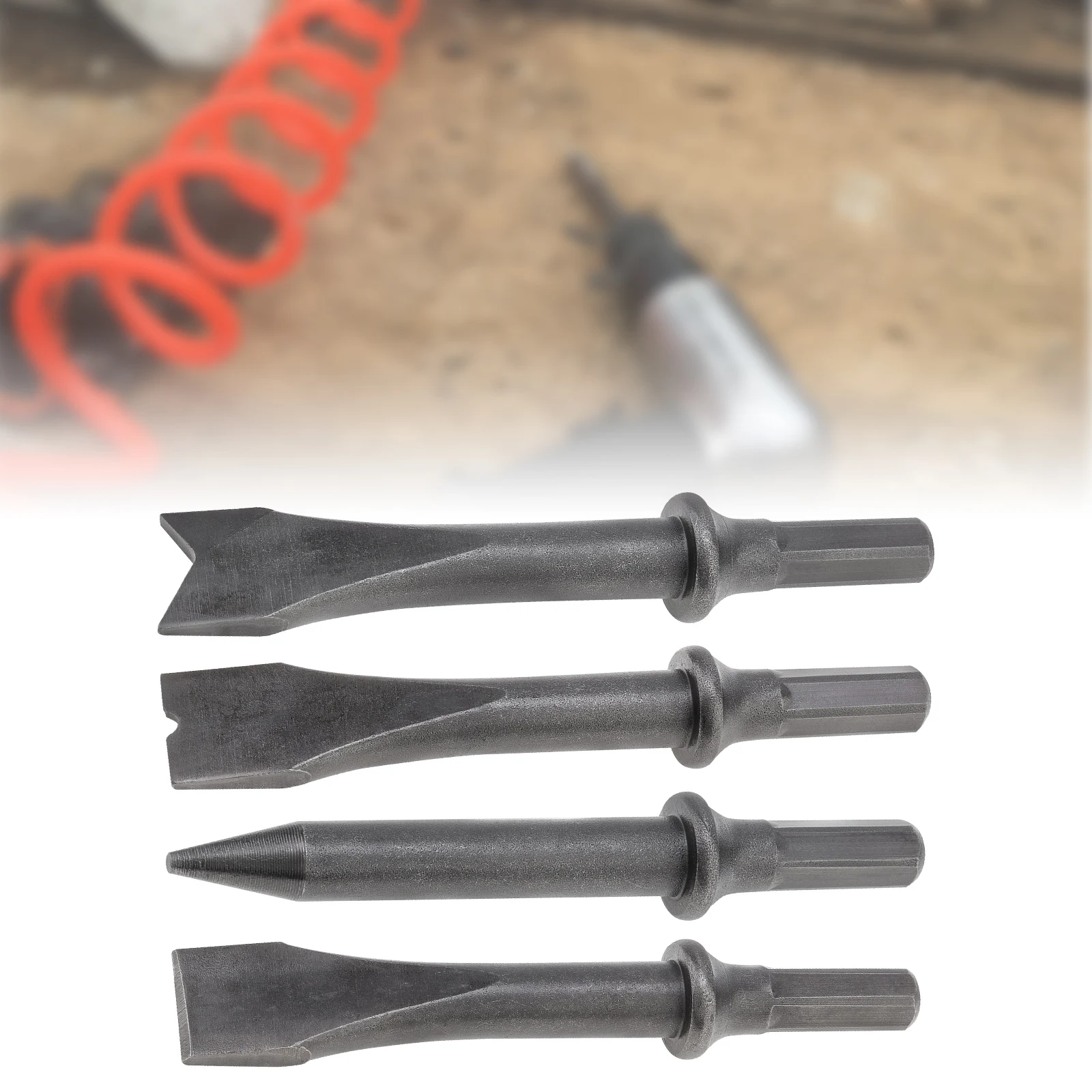 4pcs-Air-Hammer-Chisel-Set-Hexagonal-Shank-Heavy-Duty-Air-Impact-Head ...