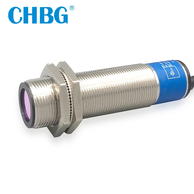 CHBG M18 Laser Photoelectric Sensor Optical Infrared 50cm Adjustable ...