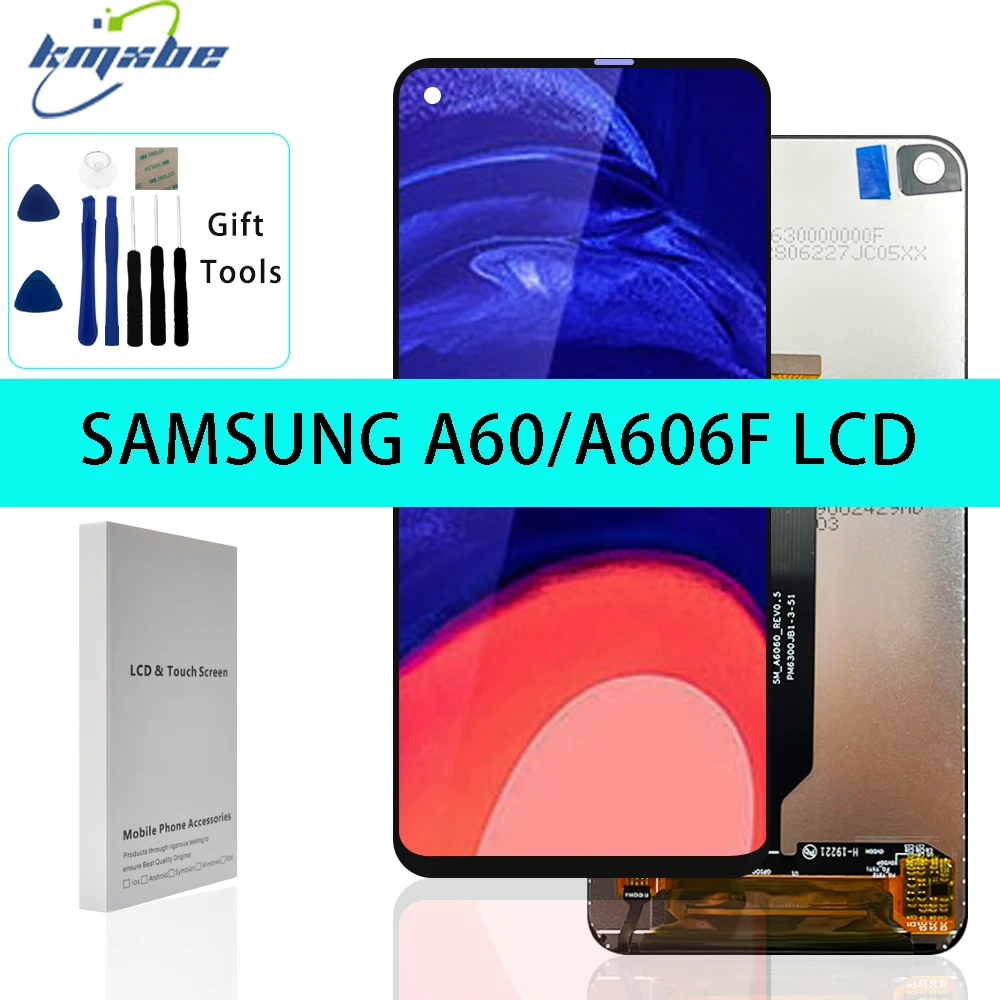 6.3" Original Lcd For Samsung Galaxy A60 A606 A6060 Display Touch ...