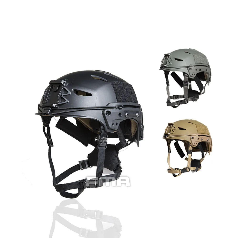 New-FMA-Tactical-MIC-FTP-BUMP-Helmet-EX-Simple-System-Helmet-TB1044-BK ...