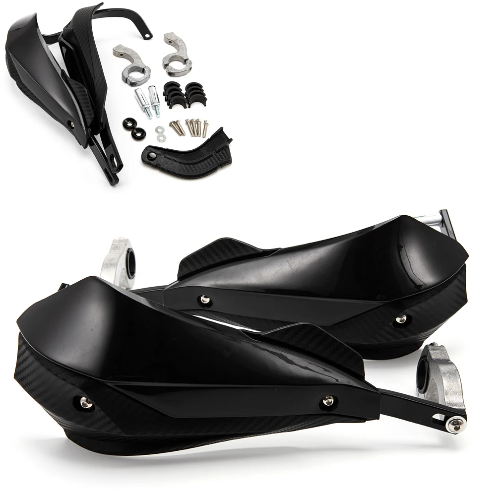 Motorcycle-Black-Handle-bar-Brush-Bar-Motocross-Hand-Guards-Handguard ...