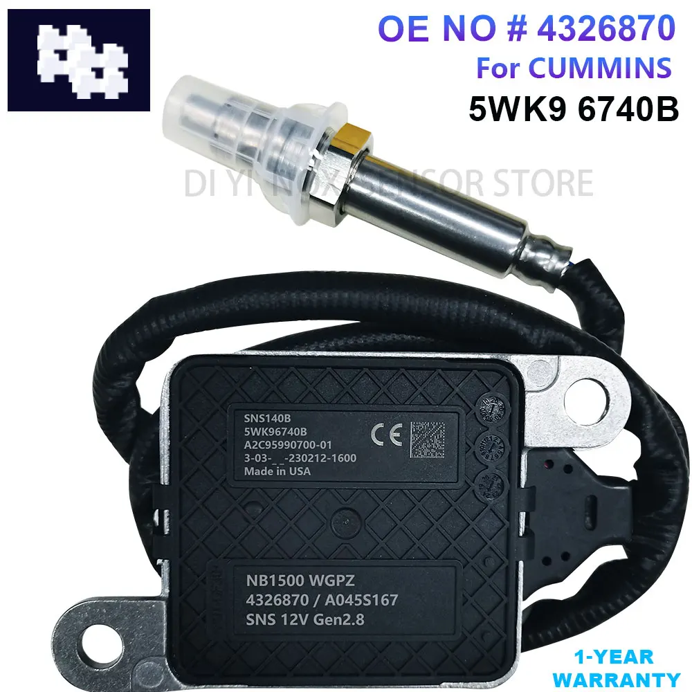 4326870-5WK96740B-Original-New-Nitrogen-Oxide-Sensor-Nox-Sensor-For ...