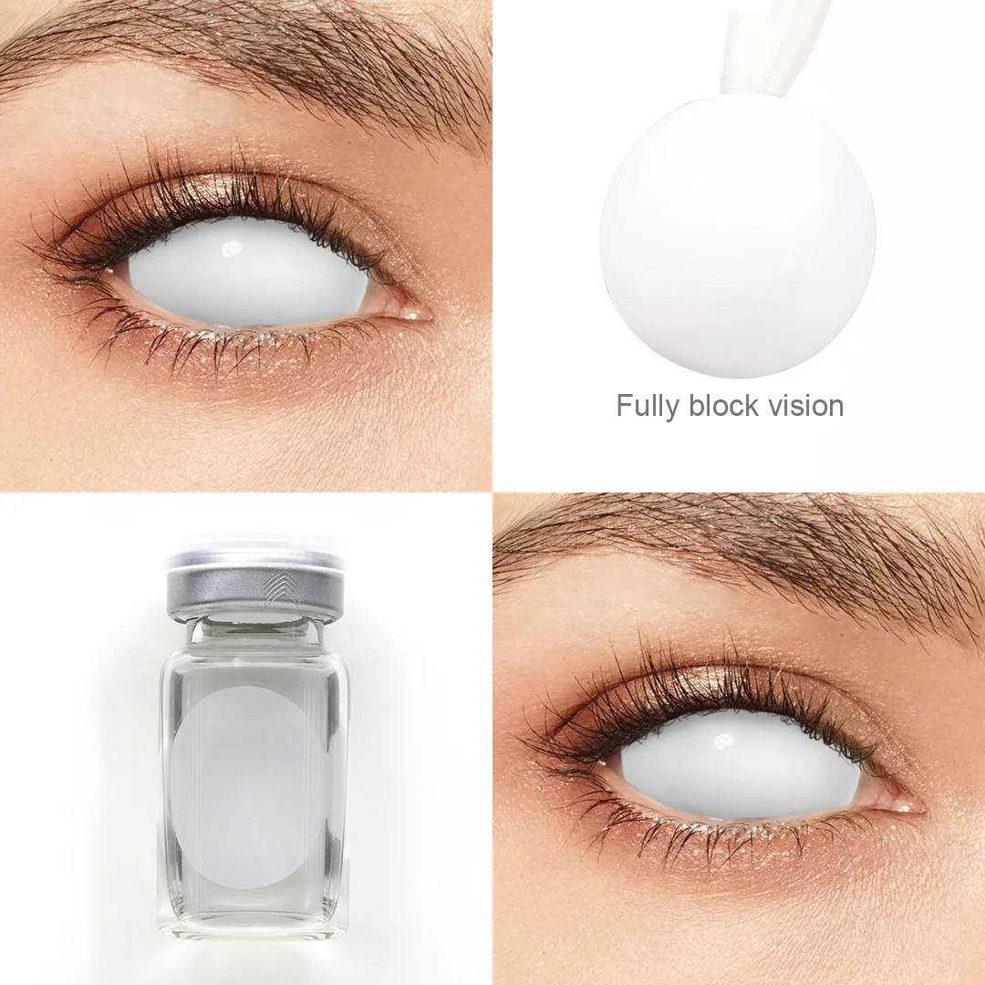 Blind Contact Lenses With Vision