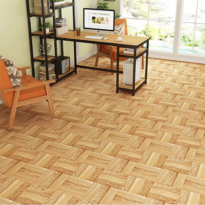 60CM-Modern-Thicken-Wood-Grain-Floor-Sticker-rolls-Self-Adhesive ...