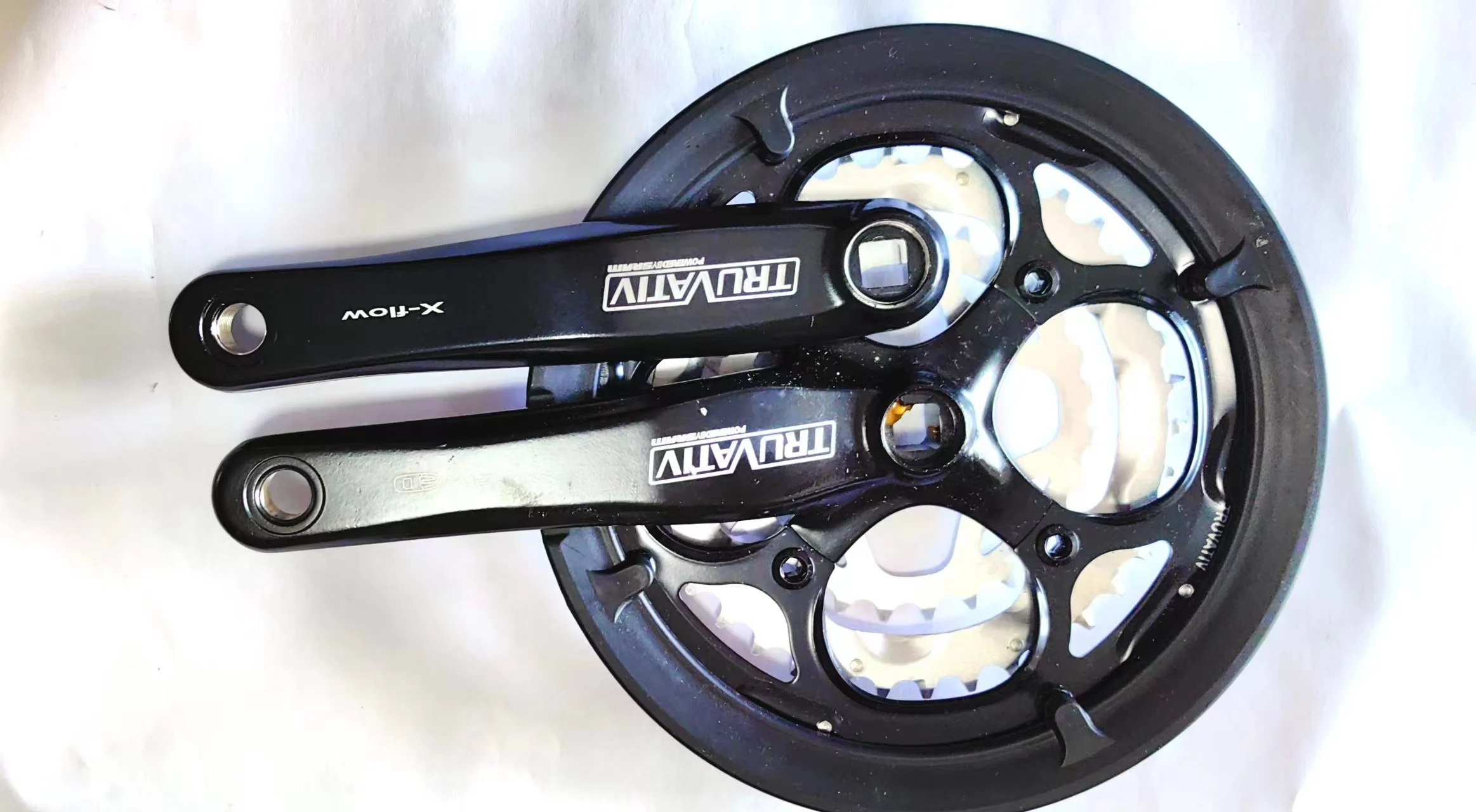 For-Sram-Truvativ-Crankset-48-38-28T-triple-Chainring-170mm-9-speed ...