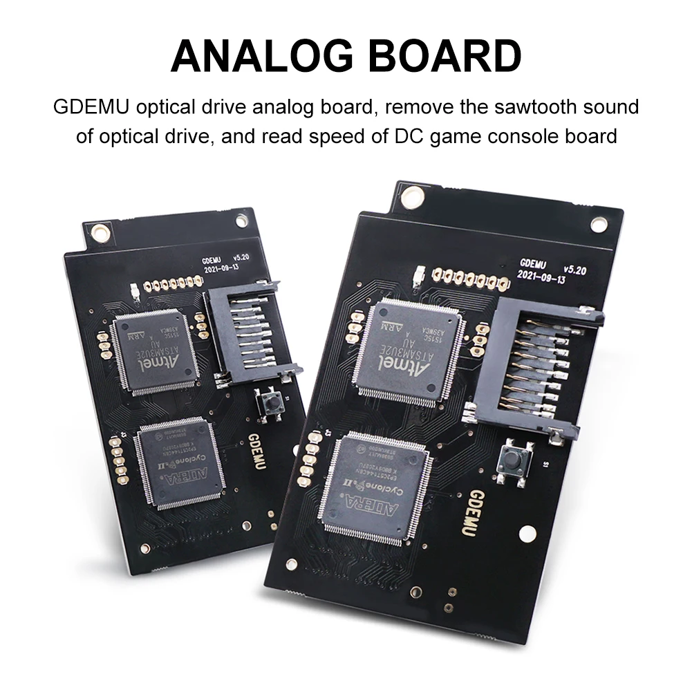GDEMU V5.20 Optical Drive Simulation Board Replacement Optical Drive Simulation Board Module for ...