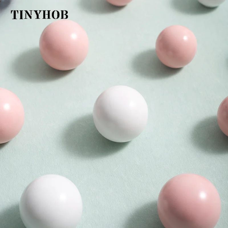 Pink-Ceramic-Ball-Handle-Knobs-and-Pulls-Door-Knobs-and-Handles-for ...