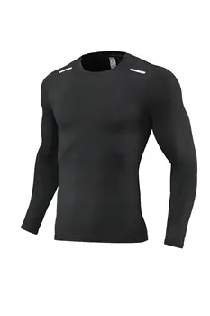 Compression Long Sleeve Men's Workout T Shirt - Men's Fitness Apparel, Men's Sports & Fitness T ...