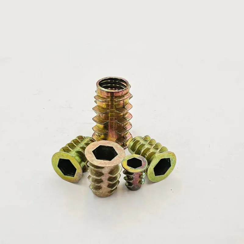 10X-M4-M5-M6-M8-Metal-Hexagon-Hex-Socket-Head-Embedded-Insert-Nut-E-Nut ...