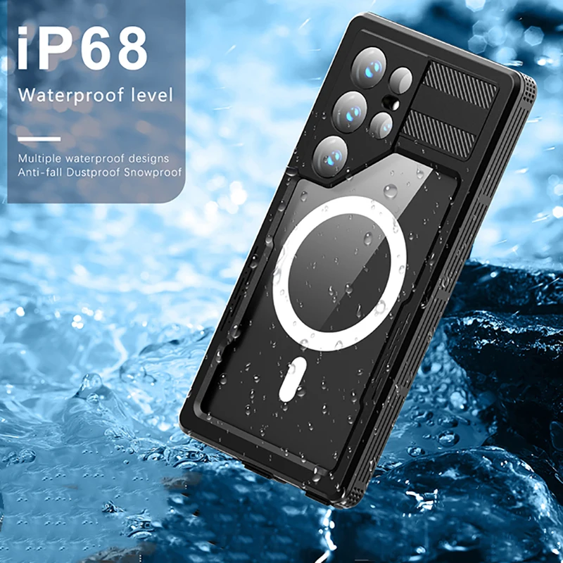 IP68-Waterproof-Phone-Case-For-Samsung-Galaxy-S24-Ultra-S24-Plus-Full ...