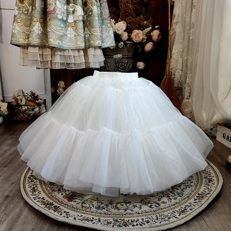 45cm-Violence-Crinoline-Daily-Lolita-Super-Fluffy-Soft-Veil-Pettiskirt ...
