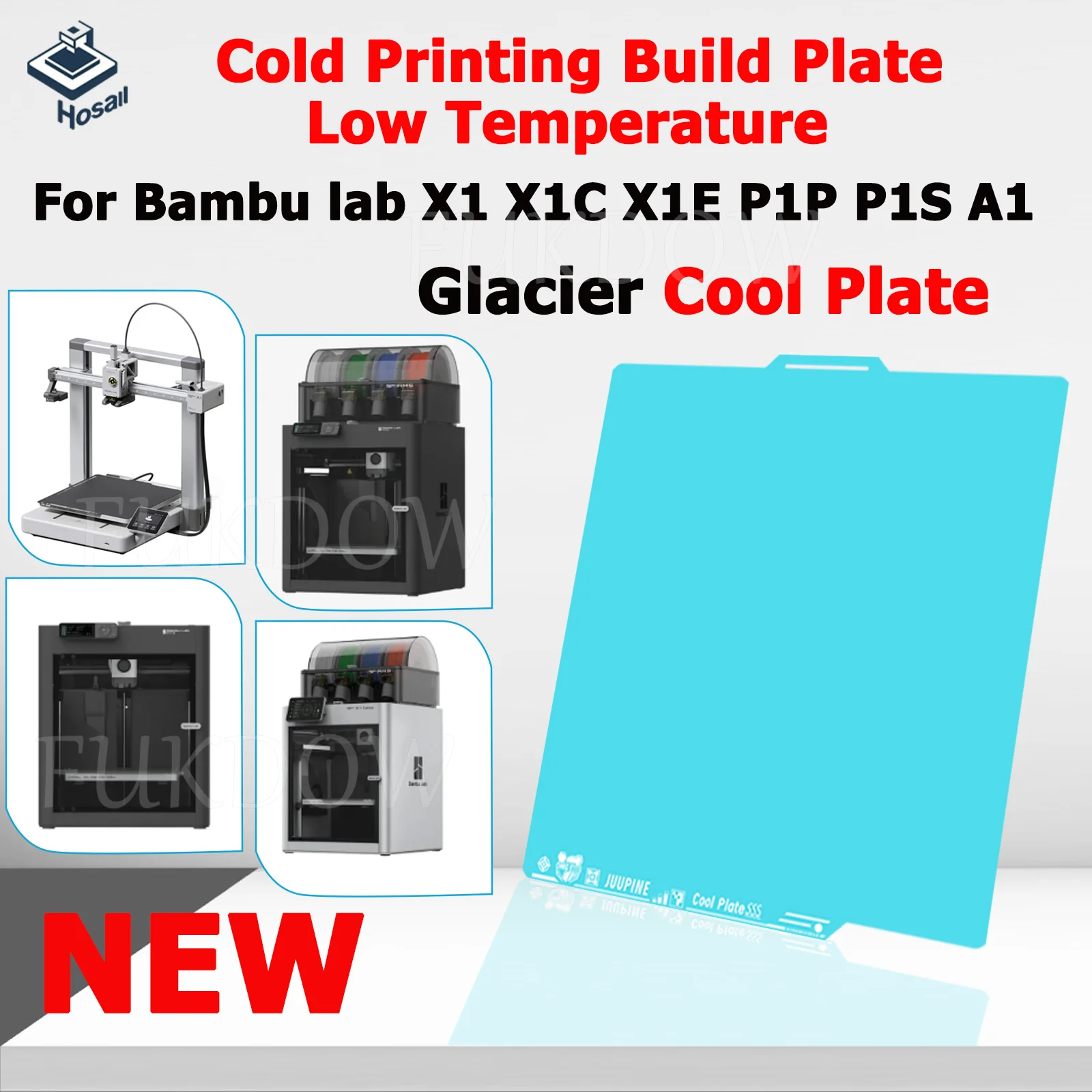 Bambulab Build Cool Plate Super Tack 257x257 Placa de construcción P1s ...