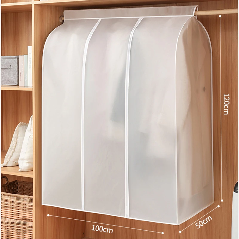 Large-Hanging-Garment-Bags-Transparent-Clothe-Dust-Cover-Wardrobe ...