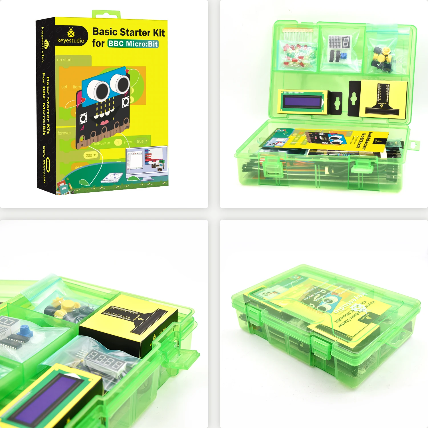 Keyestudio-kit Básico De Iniciação Para Bbc Micro:bit Programação Stem ...