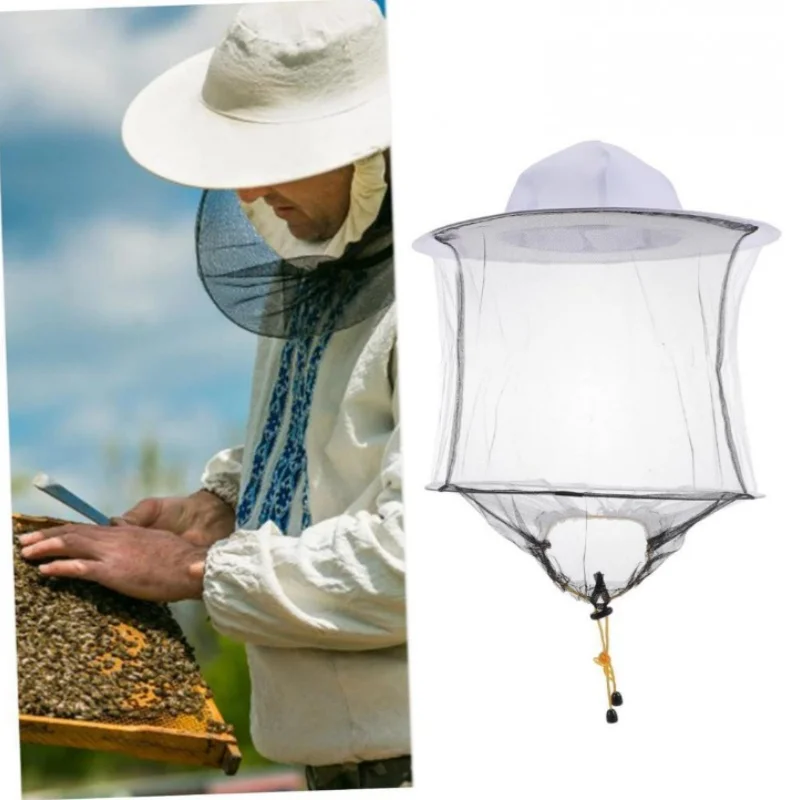 White Bee Hat White Bee Hat Beekeeping Hat Double Wire Hat Beekeeping ...