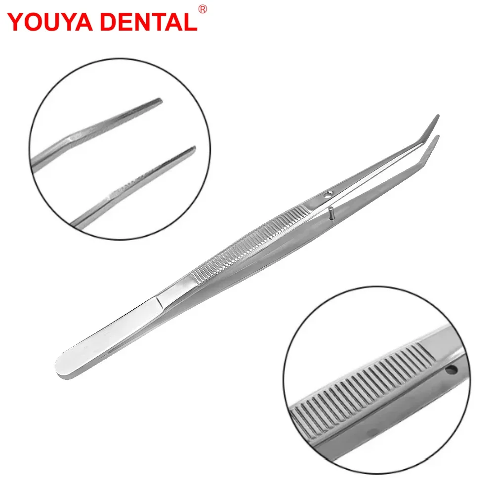 1pc-Dental-Cotton-Tweezers-Cotton-Roll-Filling-Clip-Stainless-Steel ...