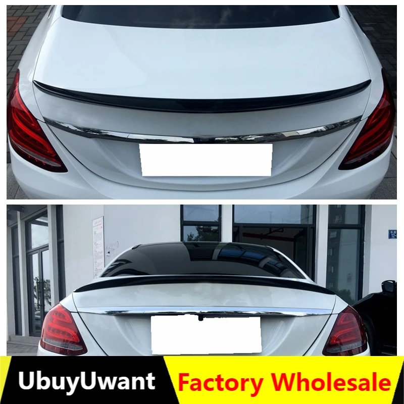 am gStyle Car Wing Spoiler For 2014 2020 Mercedes W205 C205 C class ...