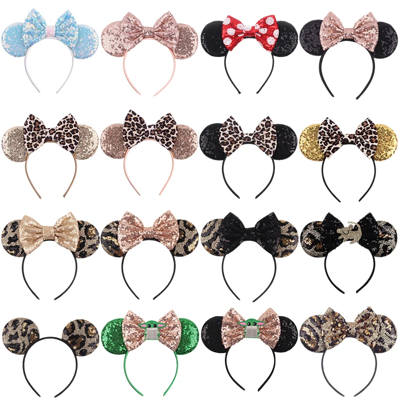 Disney-Leopard-Print-Mickey-Mouse-Ear-Headband-for-Adults-Women-Sequins ...