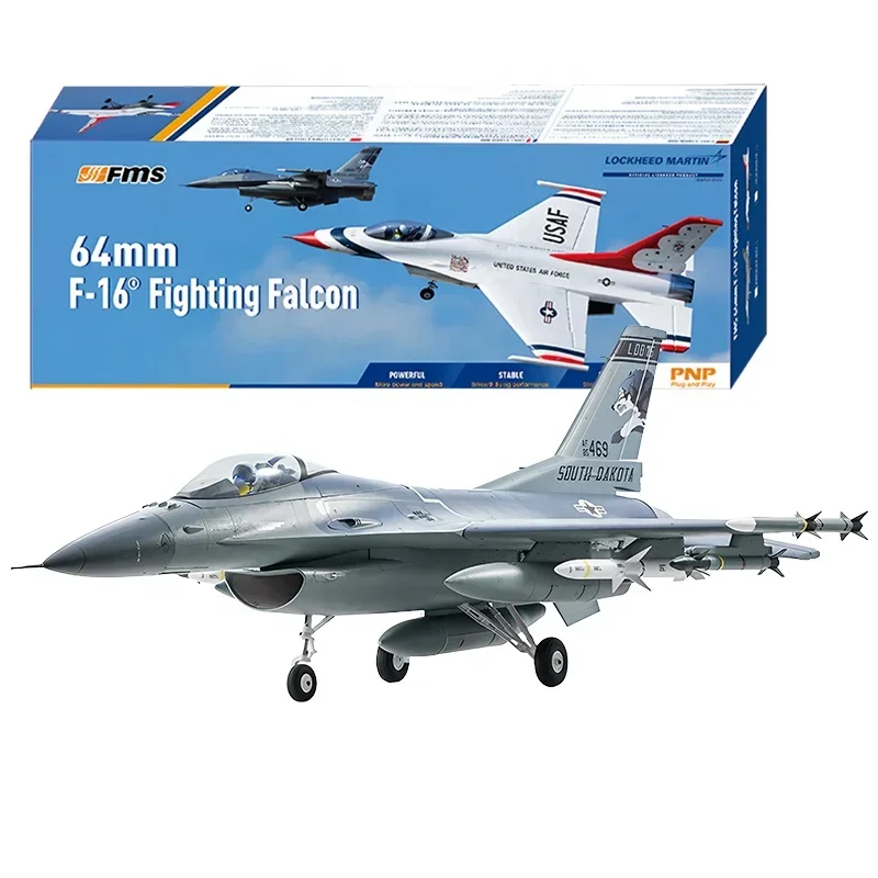 FMS-Hobby-Model-Plane-RC-Jet-Airplane-Fighter-EDF-F16-Fighting-Falcon ...