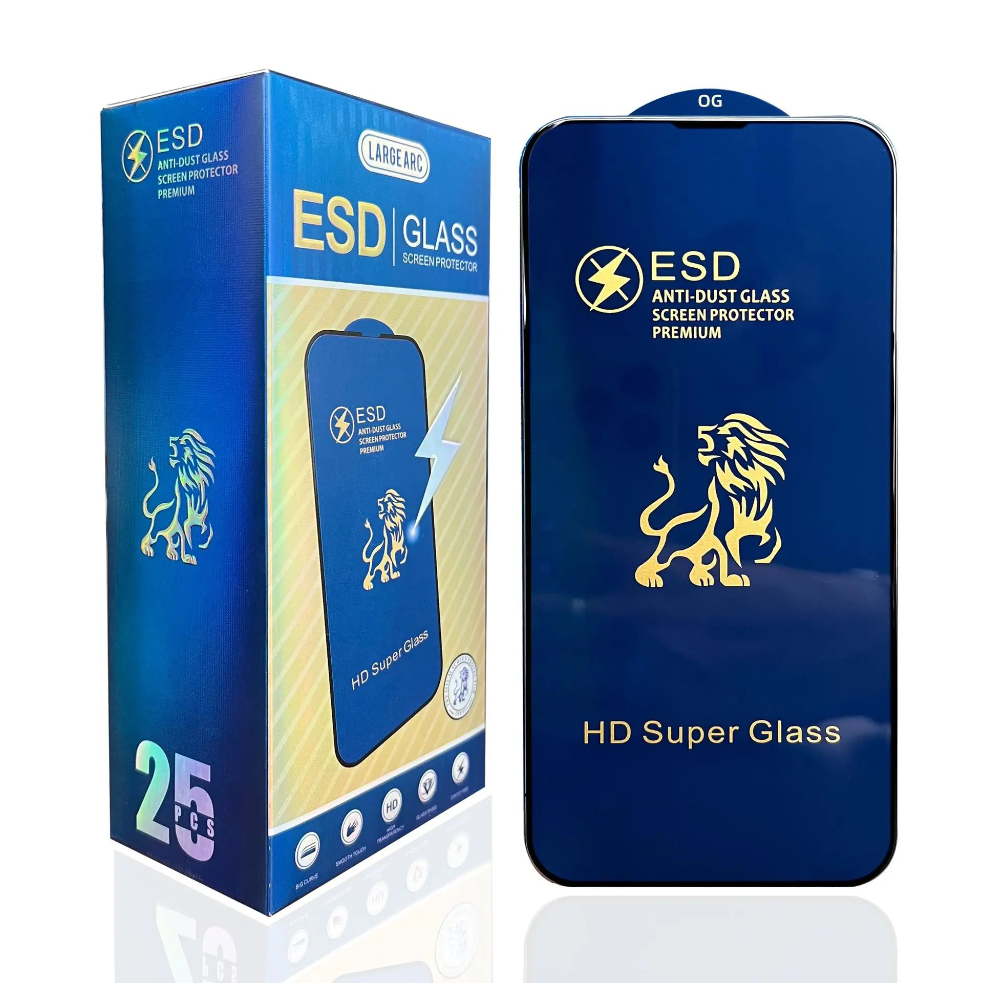 100pcs High Quality ESD Premium Full Screen Cover Anti-dust Anti-static ...