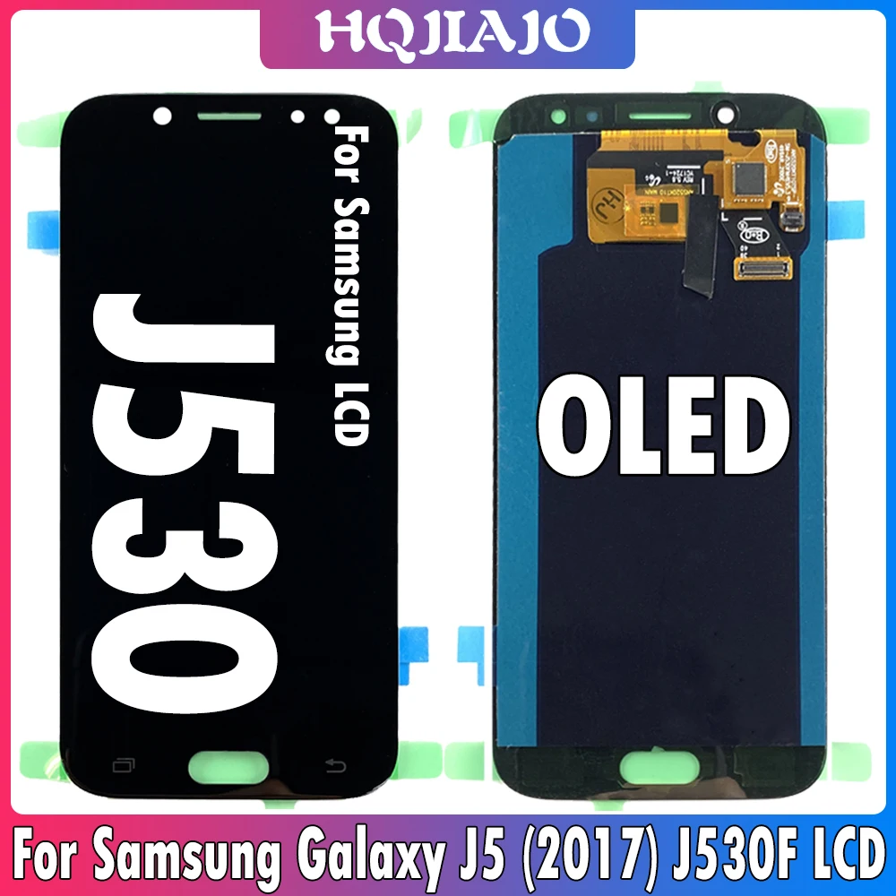 OLED-LCD-For-Samsung-Galaxy-J5-2017-J530-LCD-Display-Touch-Screen ...